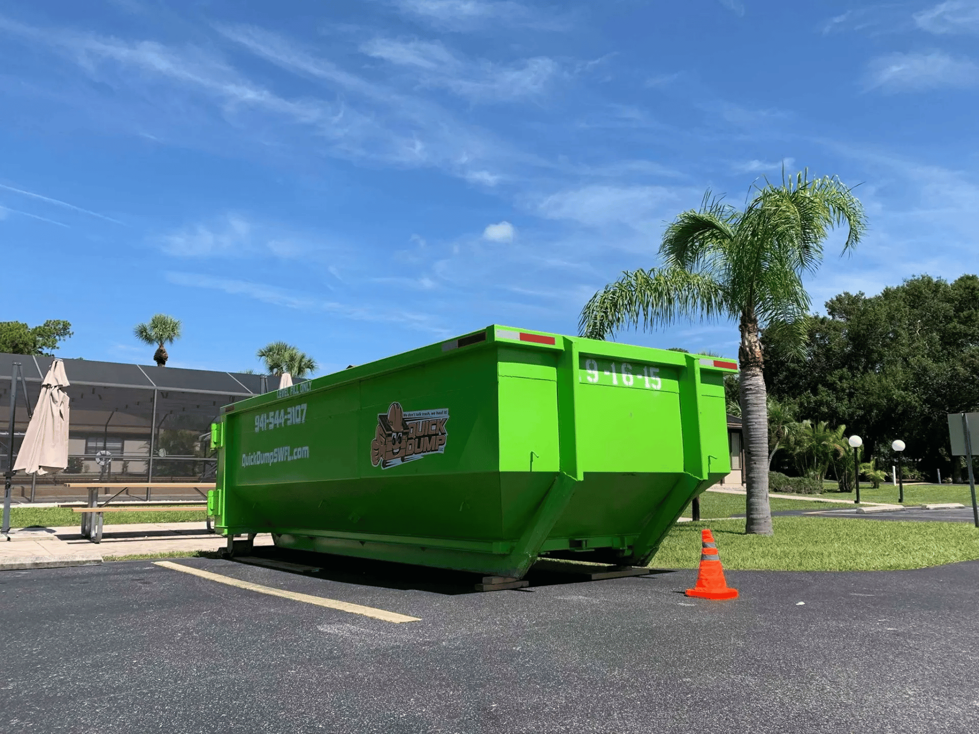 Charlotte County Dumpster Roll Off Rentals - Quick Dump - Southwest Florida