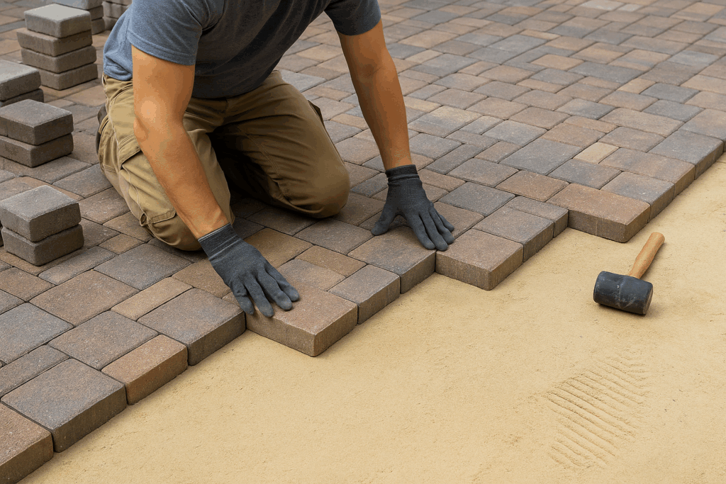 Charlotte County Paver Installation Experts - QuickDump Inc.